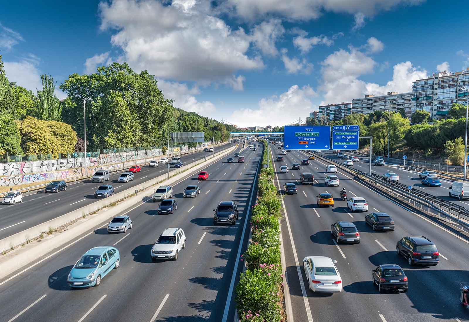 Do you know how traffic is displayed in Madrid in real time? | Emesa M-30